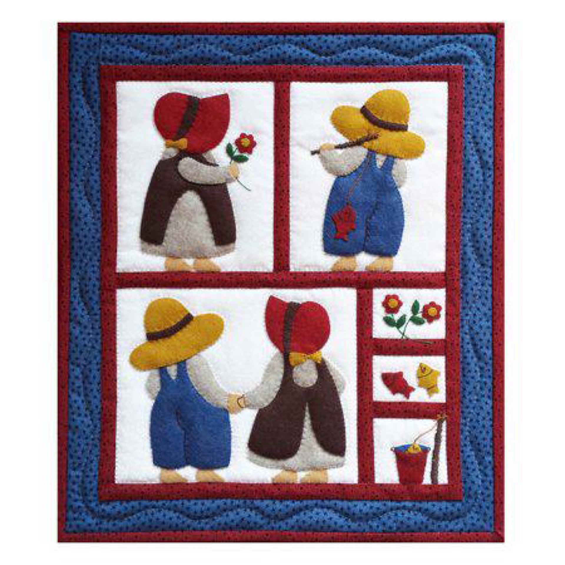 Sue and Sam Wall Quilt Kit – Donna’s Quilting Respite